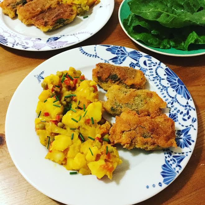 Rybie prsty z tofu a sabdží